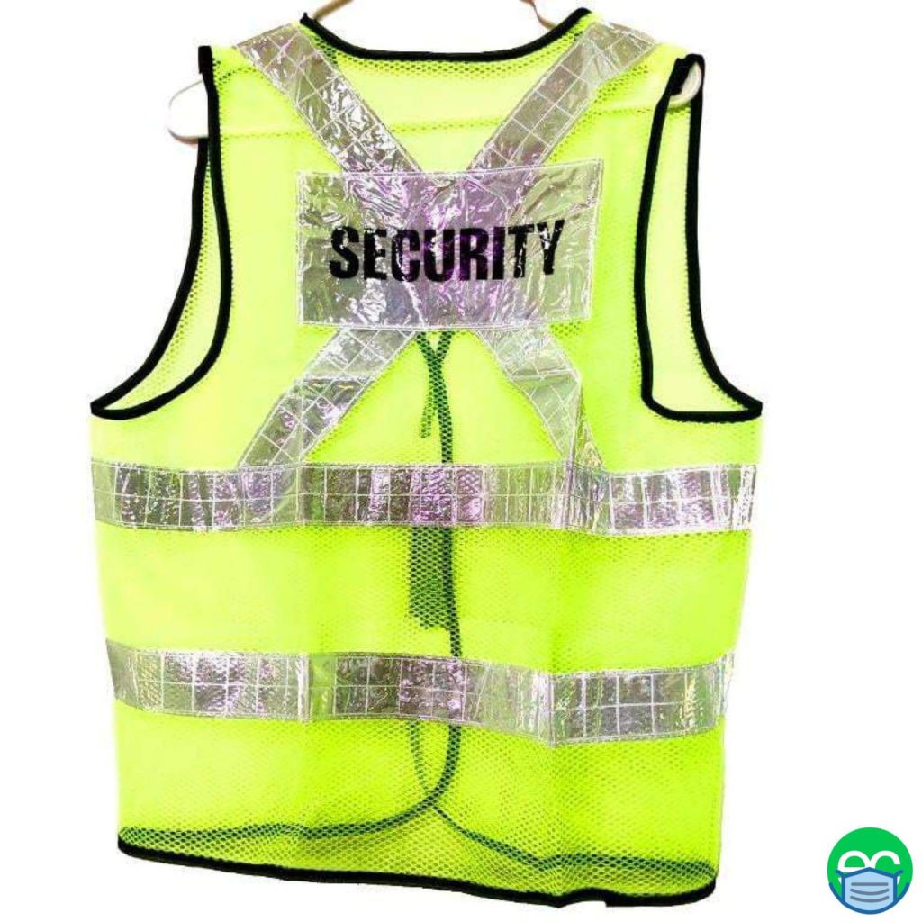 Reflective Security Safety Vest - ECEmbroid